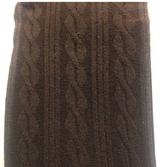 GiGi New York | Accessories | Gigi Women Cable Textured Knit Footless ...